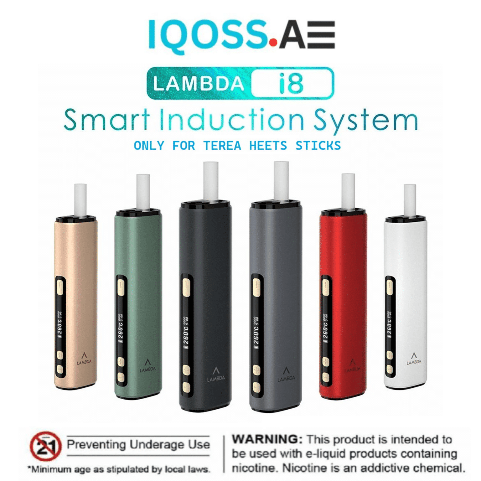 Lambda i8 New Version HNB Device for TEREA Sticks in Dubai - 249.00 Only