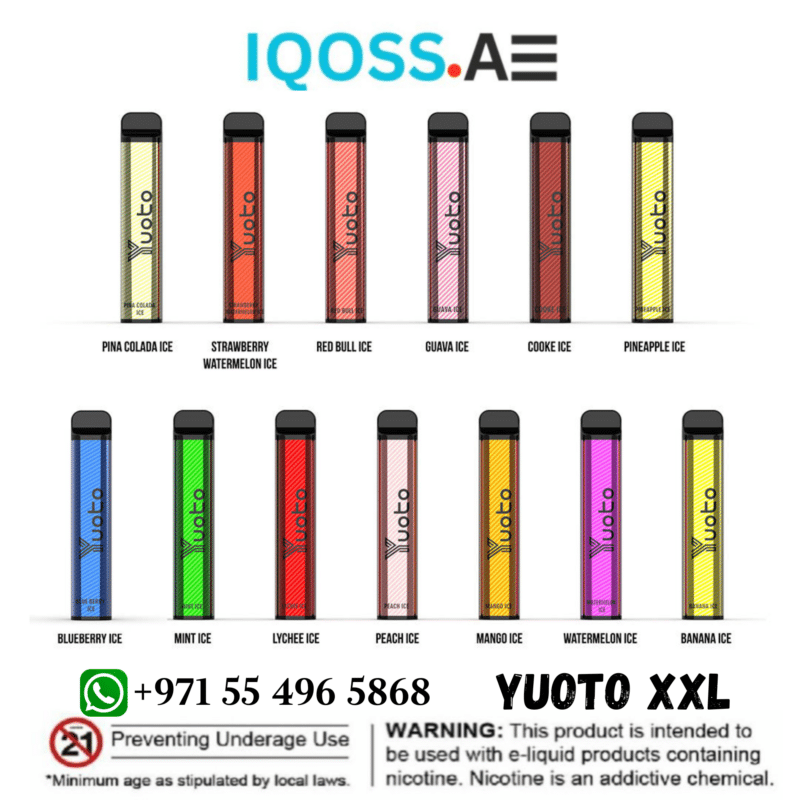 Best YUOTO XXL 2500 PUFFS DISPOSABLE VAPE